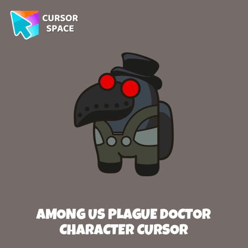 Among Us Plague Doctor Character Cursor - Cursor Pack | Cursor Space