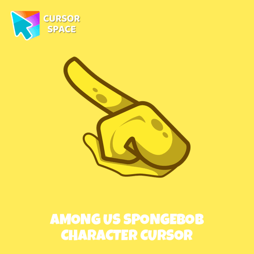 Among Us Spongebob Character Cursor - Cursor Pack | Cursor Space