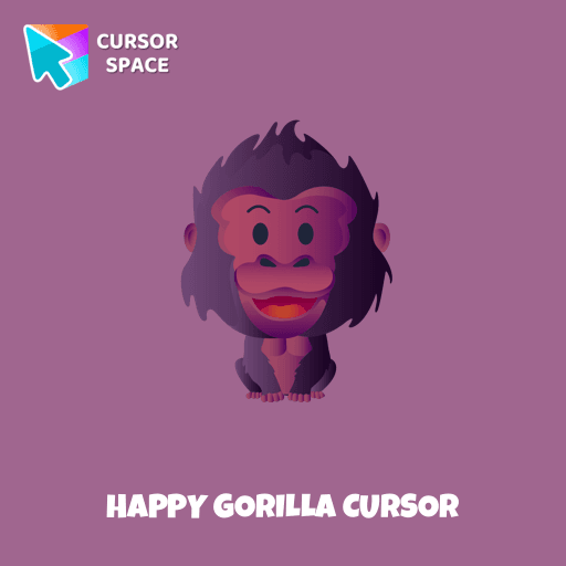 Happy Gorilla Cursor - Cursor Pack | Cursor Space