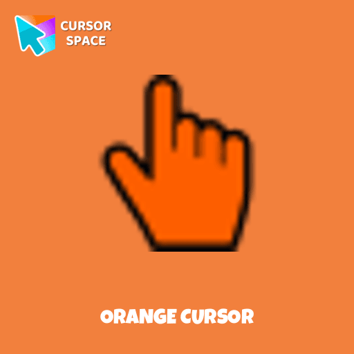 Orange Cursor - Cursor Pack | Cursor Space