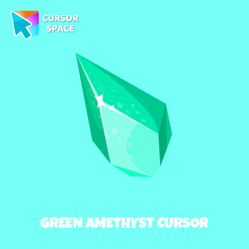 Green Amethyst Cursor - Cursor Pack | Cursor Space