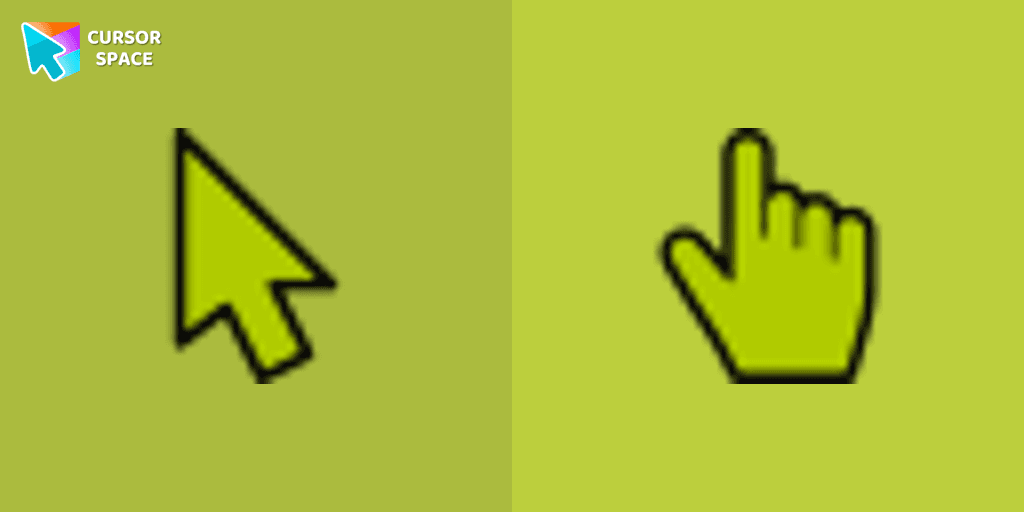 Light Green Cursor - Cursor Pack | Cursor Space